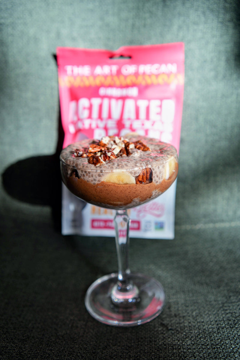 Activated Pecan Chia Parfait – The Art of Pecan
